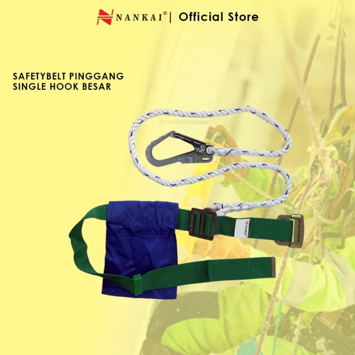 Nankai Tools - SAFETY BELT PINGGANG SINGLE HOOK BESAR