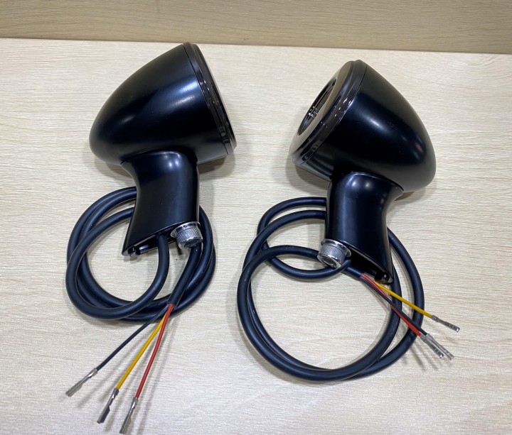 Budung Cycles - LAMPU SEN LED HARLEY SPORTSTER DYNA SOFTAIL TS 018 R BK ...