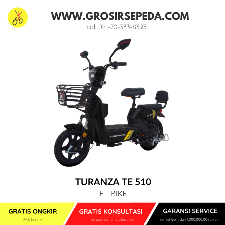 GROSIRSEPEDA.com - SEPEDA LISTRIK TURANZA TE 510