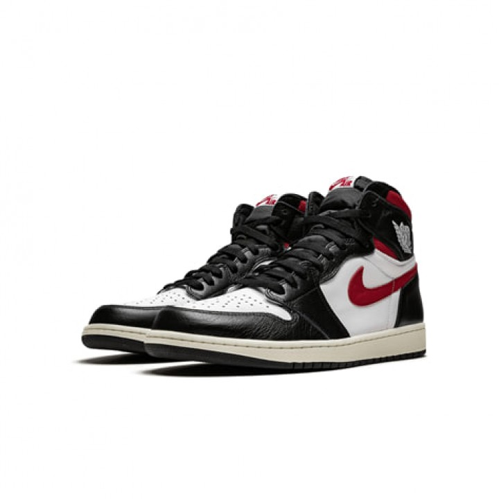 BADASS MONKEY - AIR JORDAN 1 RETRO HIGH BLACK GYM RED