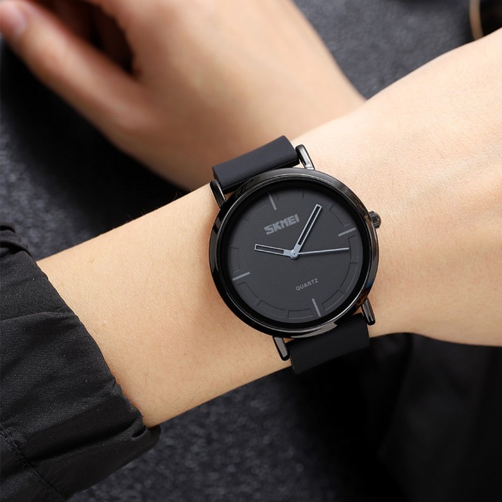 SKMEI OFFICIAL STORE - Jam Tangan Analog Pria SKMEI 2050 Black Black ...