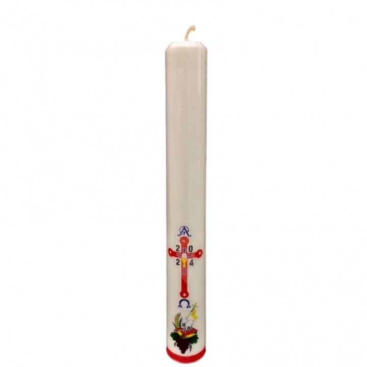 www.yeraya.com - Lilin Paskah Tahun 2024 ( Uk. 40 x 6cm )