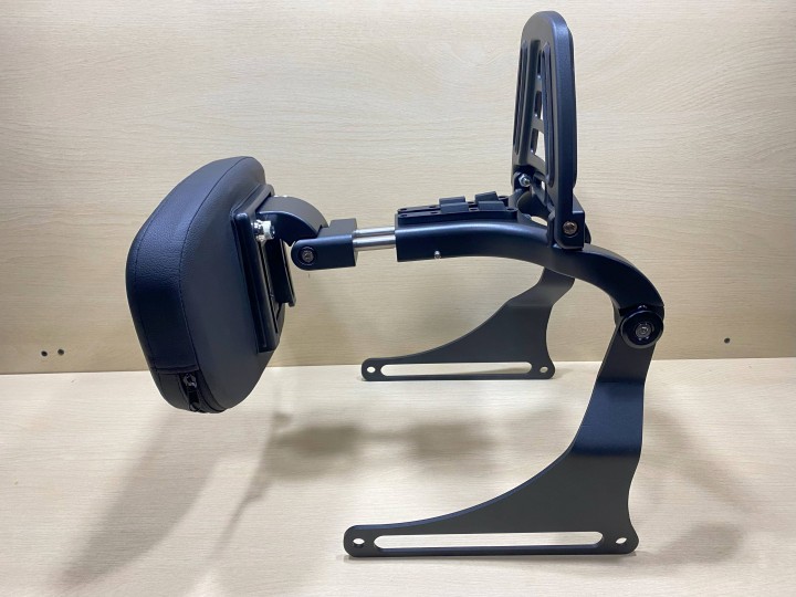 Budung Cycles - ADJUSTABLE BACKREST HARLEY FATBOY 2018 - 2021 BREAKOUT ...