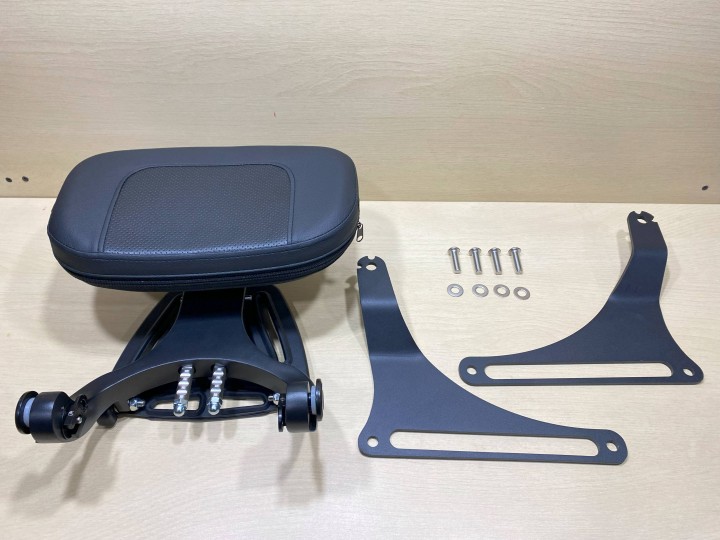 Budung Cycles - ADJUSTABLE BACKREST HARLEY FATBOY 2018 - 2021 BREAKOUT ...