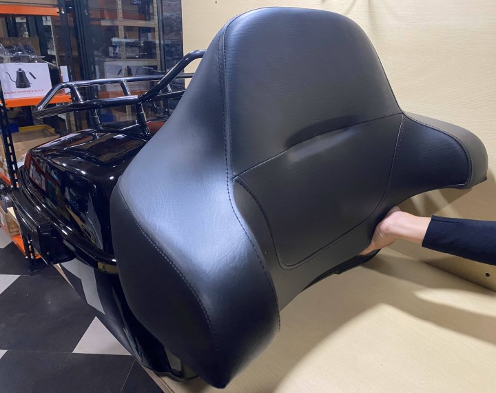Budung Cycles - TOURPACK KING SIZE FULL BLACK HARLEY TOURING 2014-2023 ...