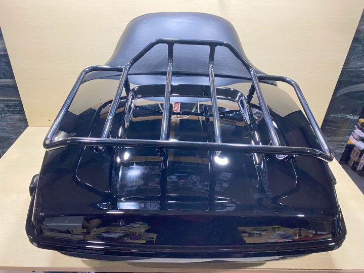 Budung Cycles - TOURPACK KING SIZE FULL BLACK HARLEY TOURING 2014-2023 ...