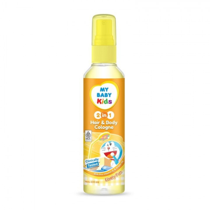 FANIA Baby and Kids Shop - MY BABY KIDS 2IN1 HAIR N BODY COLOGNE LIVELY ...