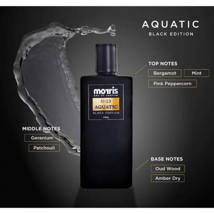 Moori Beauty - MORRIS BLACK EDITION EAU DE PARFUM 100ML