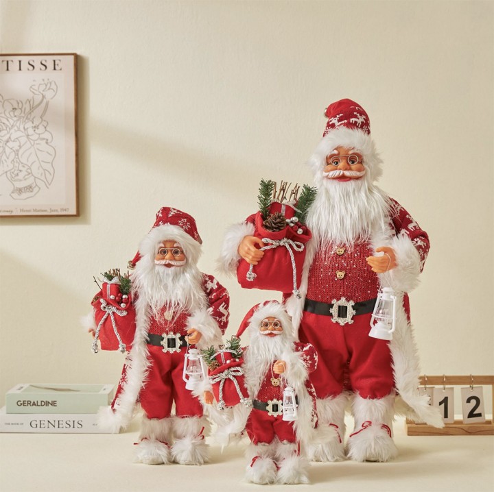 www.yeraya.com - Boneka Santa Berdiri Navidad Classic 30cm