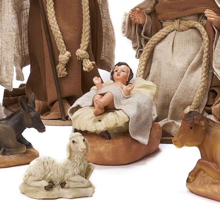 www.yeraya.com - Patung Set Natal Premium Fabric 25cm