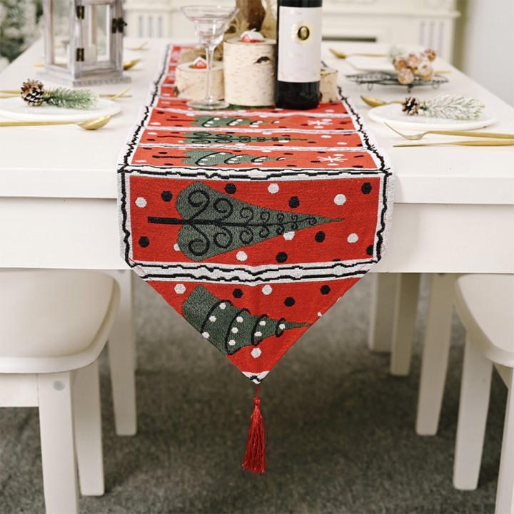 www.yeraya.com - Table Runner Natal (Taplak Meja Natal) 150cm / Pohon ...