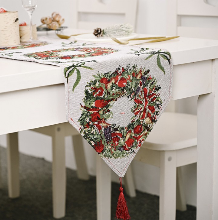 www.yeraya.com - Table Runner Natal (Taplak Meja Natal) 150cm / Krans ...