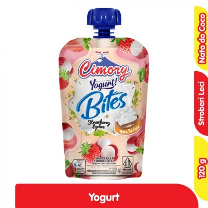 FANIA Baby and Kids Shop - CIMORY YOGURT BITES STRAWBERRY LYCHEE W NATA ...