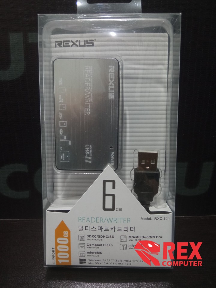 Rex Computer - CARD READER REXUS 208