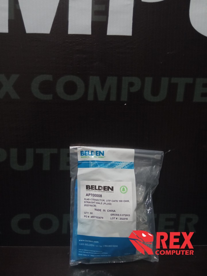 Rex Computer - RJ45 BELDEN CAT6 1PACK