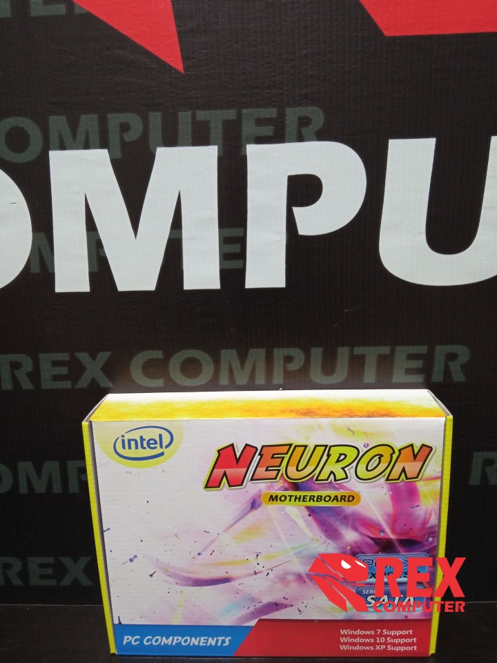 Rex Computer - MAINBOARD NEURON G41 + PROSESOR