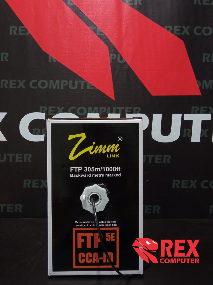 Rex Computer - KABEL LAN ZIMLINK FTP CAT 5