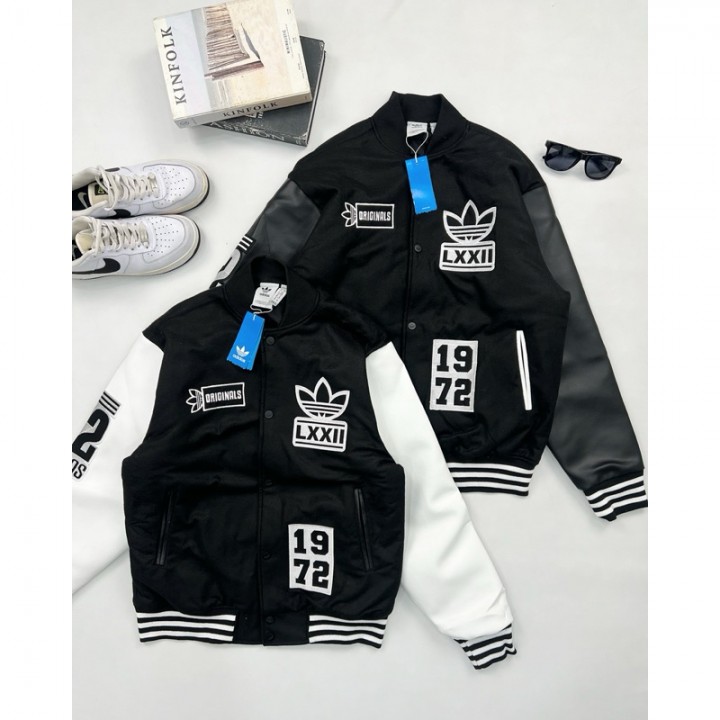 Heybeb factory outlet - HBR5428 ADS VARSITY JACKET