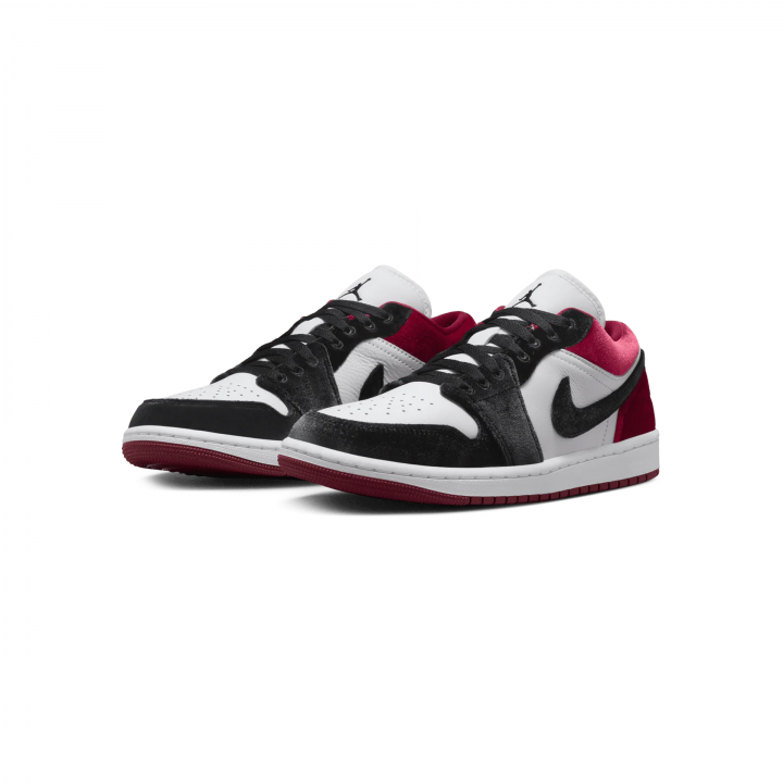 FOUR KICKS STORE - (LL) NIKE AIR JORDAN 1 LOW SE VELVET RED BLACK TOE ...