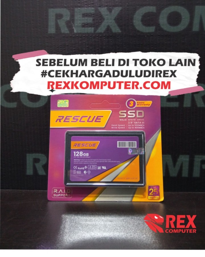 Rex Computer - SSD VGEN 128GB RESCUE