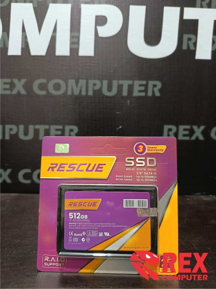 Rex Computer - SSD VGEN 512GB RESCUE