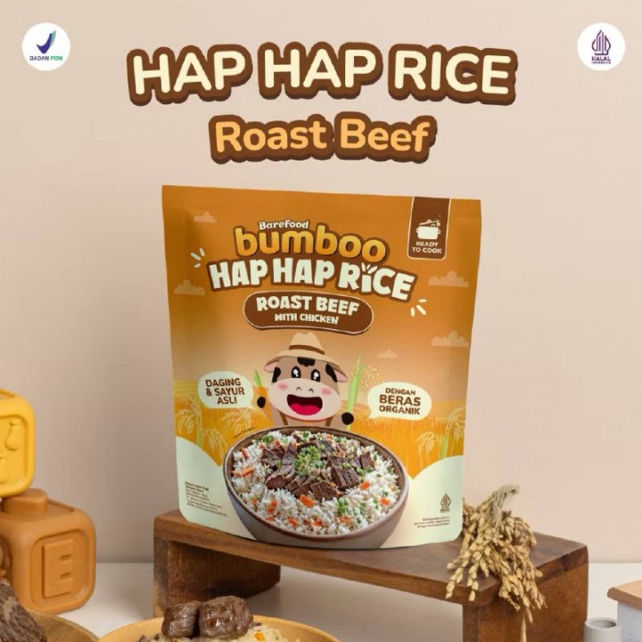 FANIA Baby and Kids Shop - BUMBOO HAP HAP RICE ROAST BEEF WITH CHICKEN ...