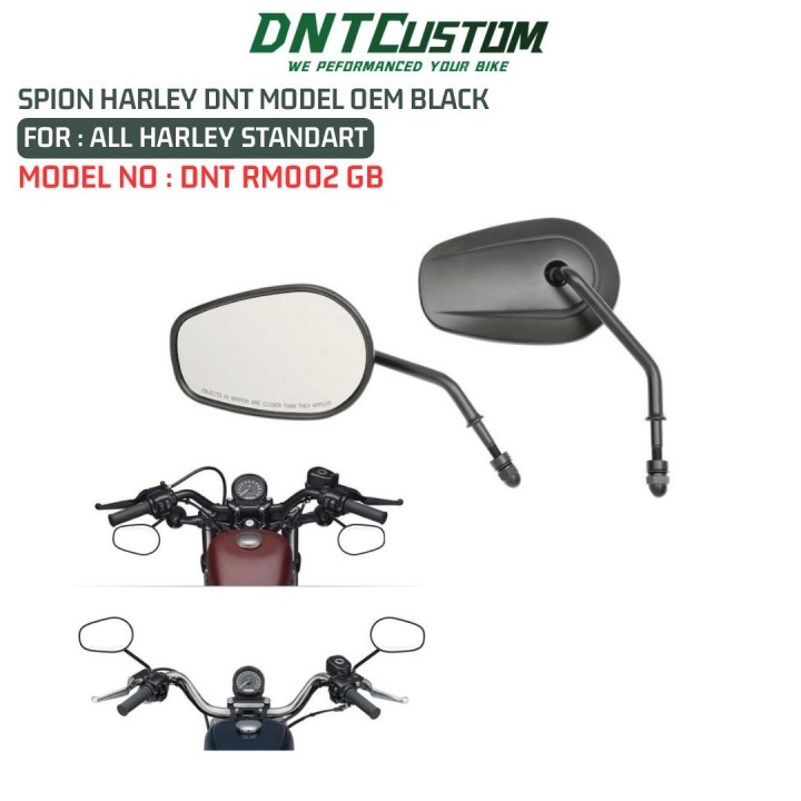 7NAGA - SPION ALL HARLEY DNT MODEL OEM HITAM DNT RM002 GB BLACK