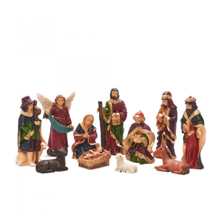 www.yeraya.com - Patung Set Natal Christmas Cradle Kualitas 10cm