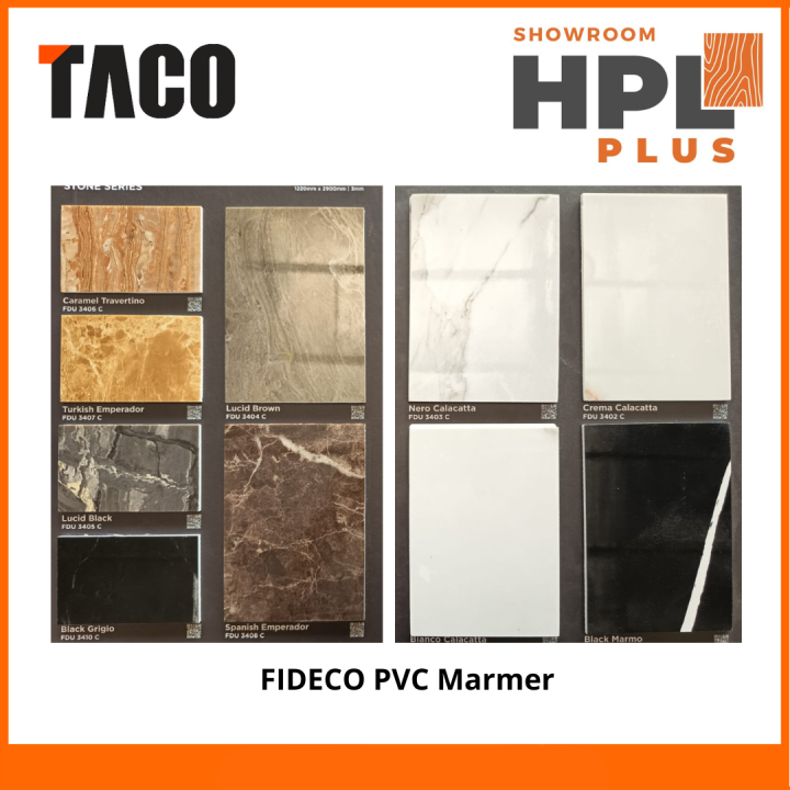 HPL Plus - FIDECO PVC Marmer / UV Board