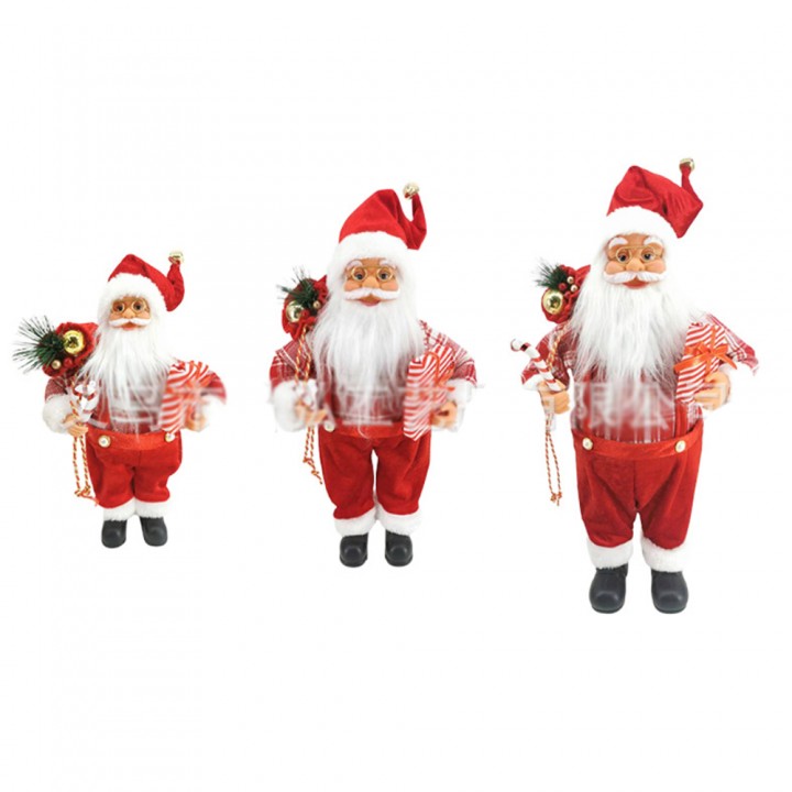 www.yeraya.com - Boneka Santa Berdiri Biasa 45cm