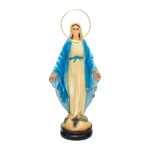 www.yeraya.com - Patung Bunda Maria Lourdes Mahkota 25cm