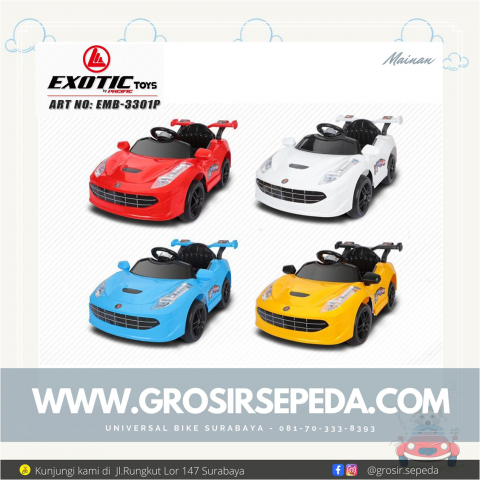 GROSIRSEPEDA.com - Mobil mainan listrik anak