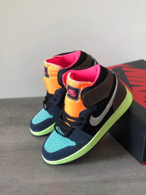 Branded Outlet - NIKE AIR JORDAN 1 HIGH OG BIO HACK BASKETBALL SHOES