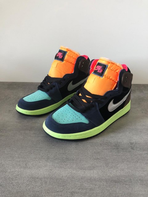Branded Outlet - NIKE AIR JORDAN 1 HIGH OG BIO HACK BASKETBALL SHOES