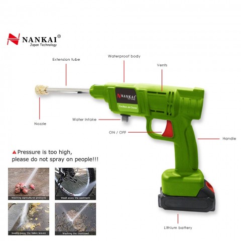 Nankai Tools - Cordless Jet Cleaner Nankai