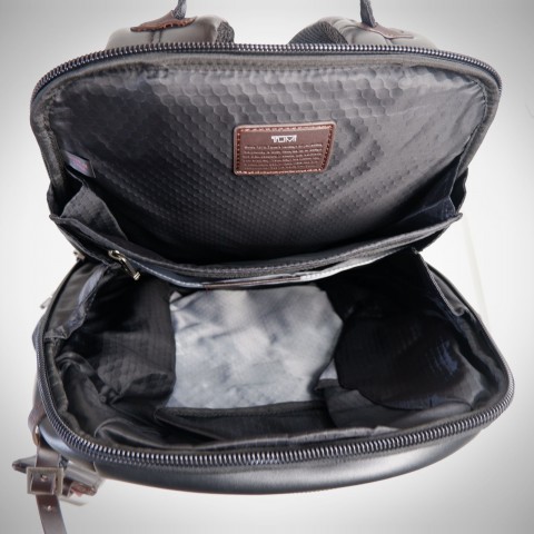 Branded Outlet - TUMI ALPHA BRAVO PARRISH LEATHER BACKPACK