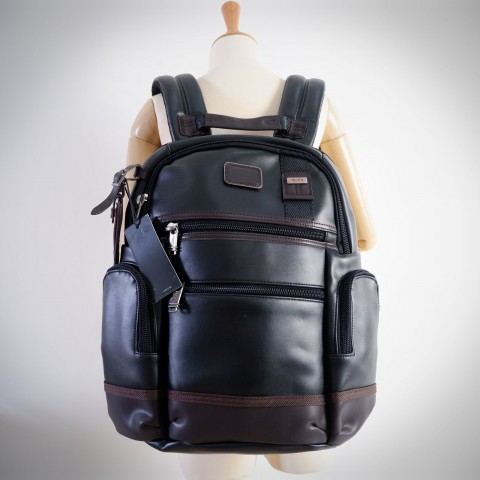 Branded Outlet - TUMI ALPHA BRAVO PARRISH LEATHER BACKPACK