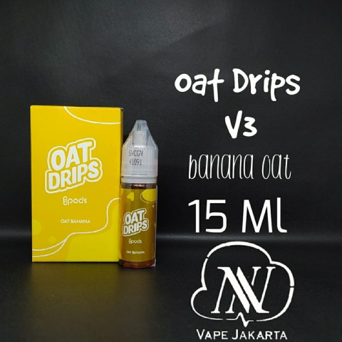NNVape - Oat Drips V3 Banana Salt Nic 15ml 30mg