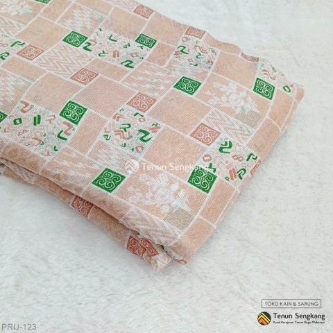 Tenun Sengkang - Kain Tenun Dobby Batik (PRU)