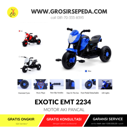 GROSIRSEPEDA.com - Mobil mainan listrik anak