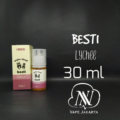 NNVape - Besti Lychee Salt Nic 30ml 30mg