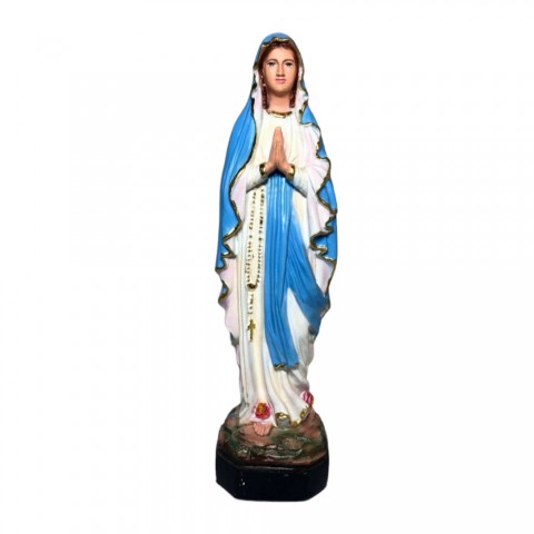 www.yeraya.com - Patung Bunda Maria Dari Lourdes Ivory 30cm