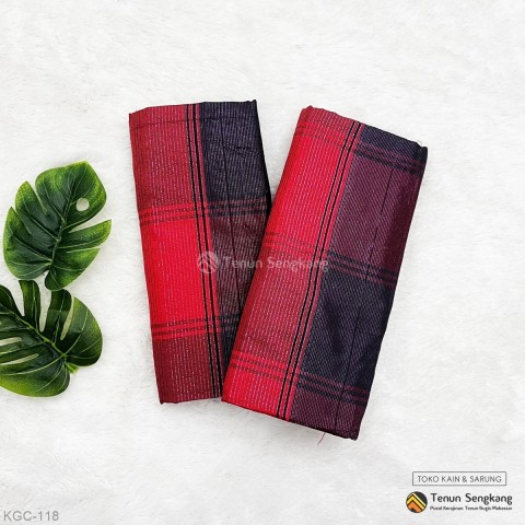Tenun Sengkang - Sarung Bugis Kotak Genggang (KGC)