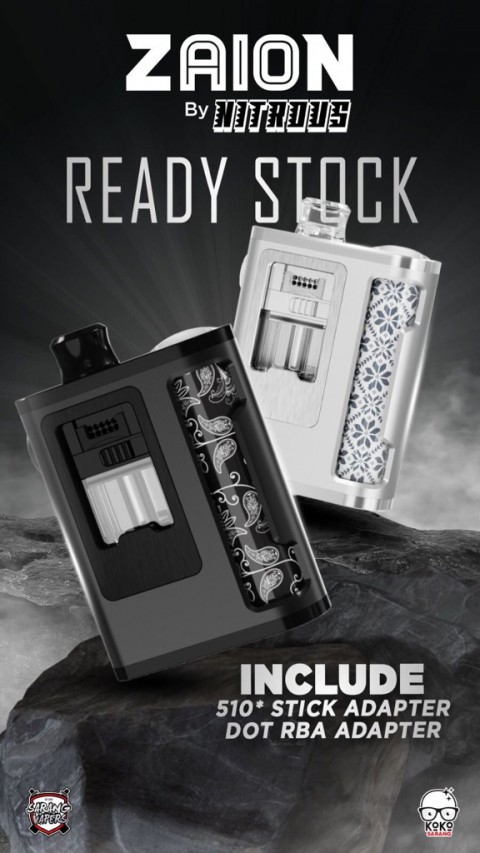 KAKATAVAPE - NITROUS ZAION KIT : NO RBA