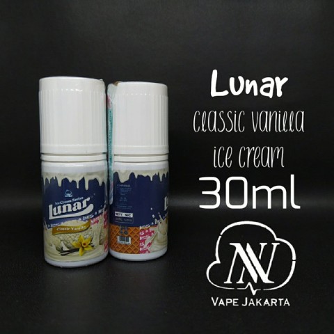NNVape - Lunar Classic Vanilla Ice Cream Pods Friendly 30ml 12mg