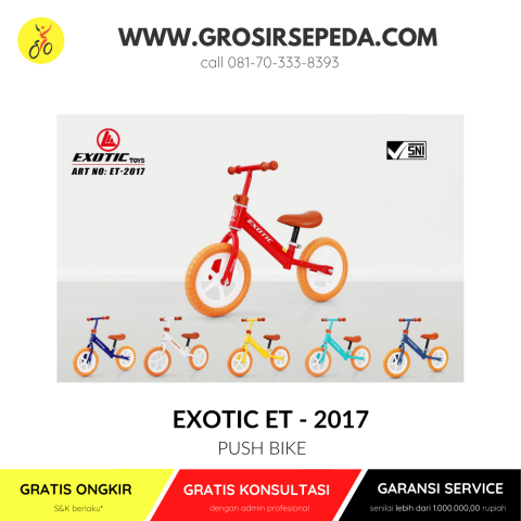 GROSIRSEPEDA.com - Sepeda anak roda 3