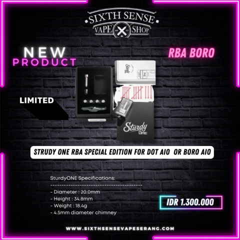 Sixthsensevape - Aio/Boro Rba Tank
