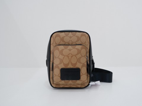 Branded Outlet - COACH TRACK PACK 14 IN SIGNATURE CANVAS