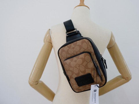 Branded Outlet - COACH TRACK PACK 14 IN SIGNATURE CANVAS