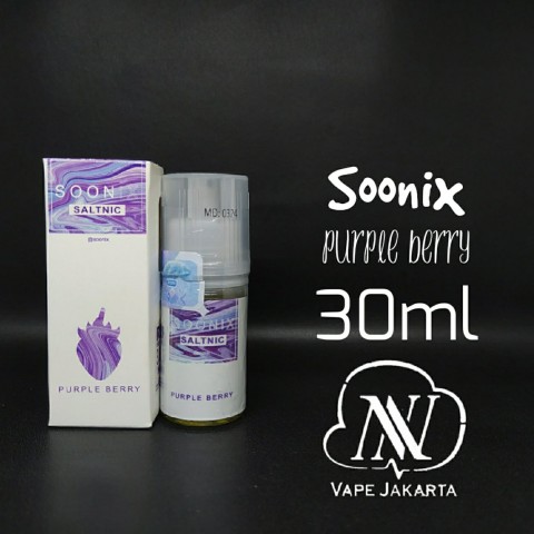 NNVape - Soonix Purple Berry Salt Nic 30ml 30mg by Rcraft